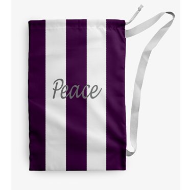 Simply Daisy Canvas Modern Monogram 28 x 36 in o Laundry Bag - Walmart.com