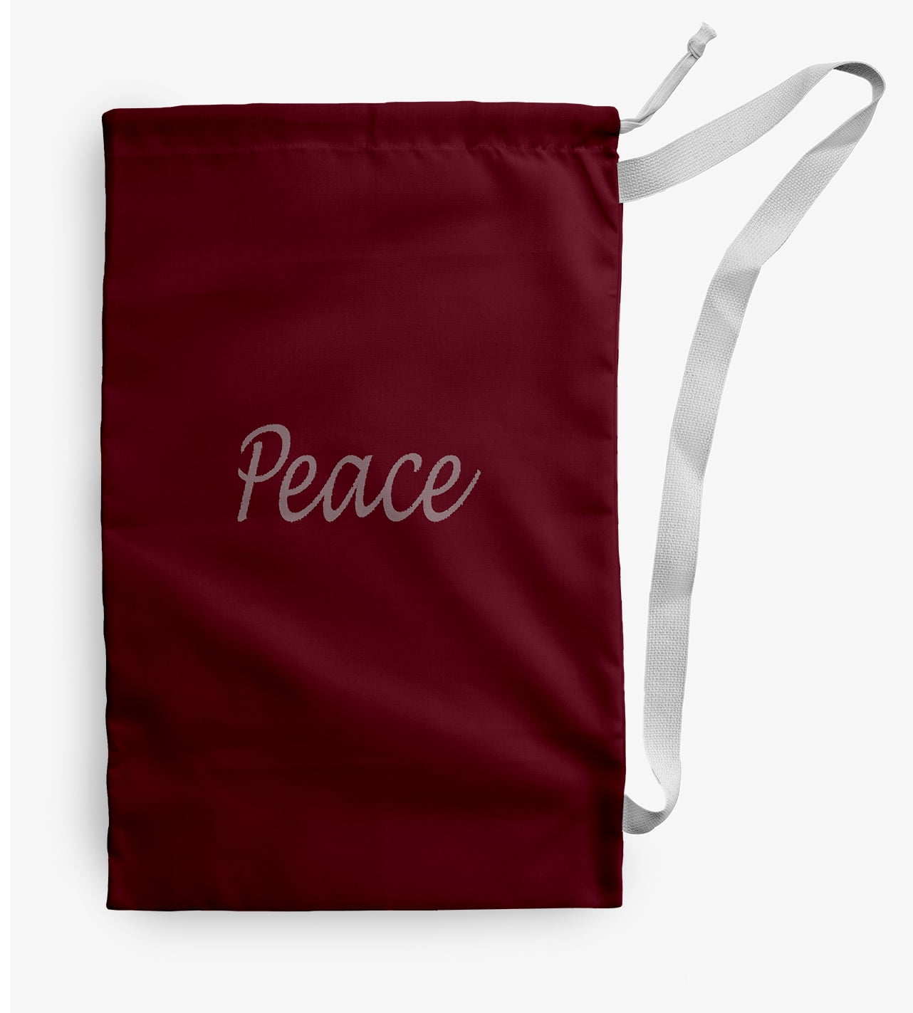Simply Daisy Peace 28 x 36 in Red Laundry Bag - Walmart.com