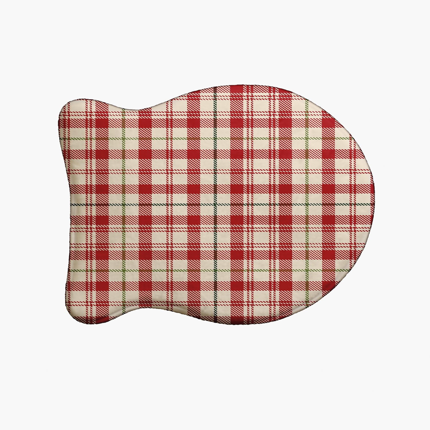 Simply Daisy Plaid Fish Shape Pet Feeding Mat for Cats - Walmart.com