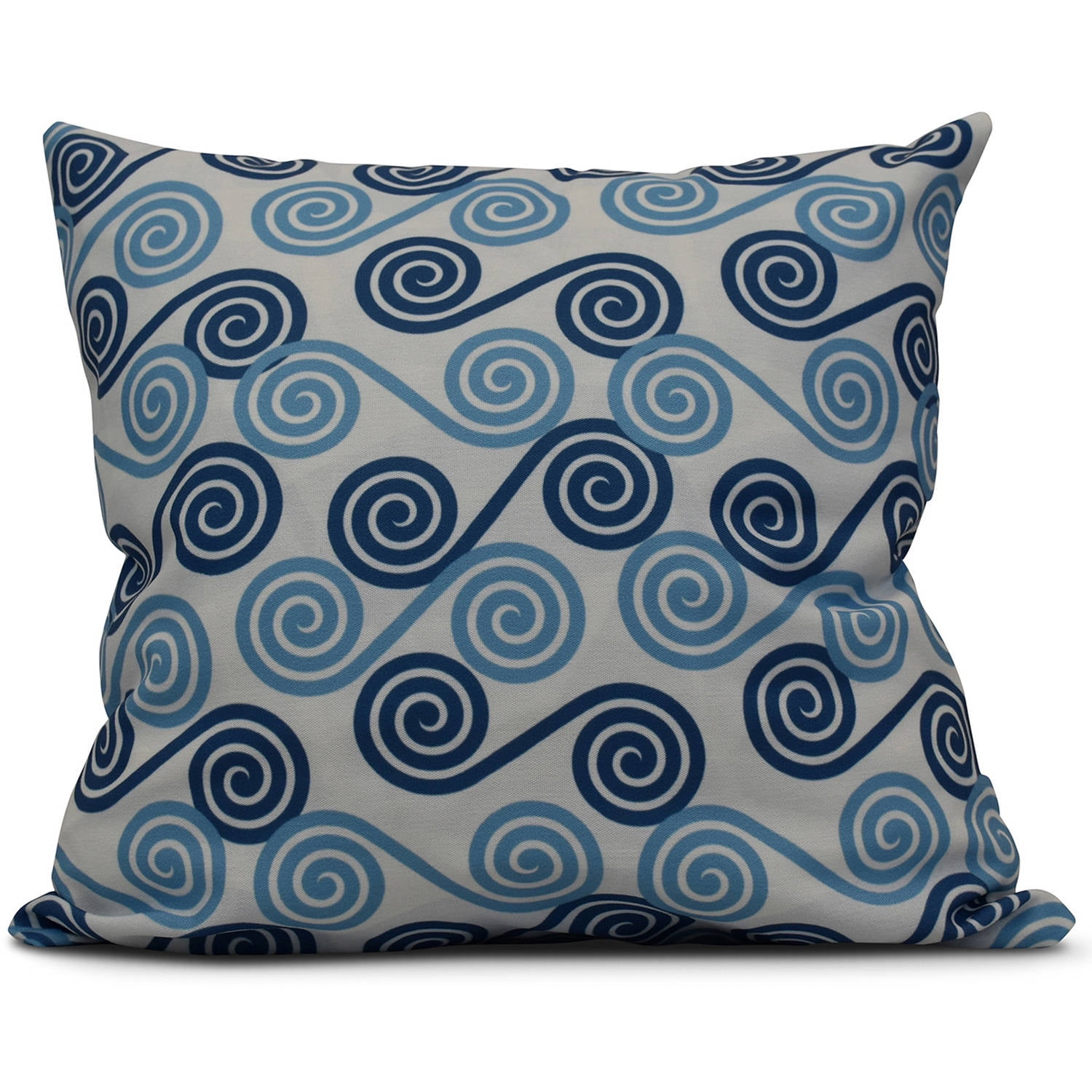 Simply Daisy Rip Curl Geometric Print Outdoor Pillow - Walmart.com