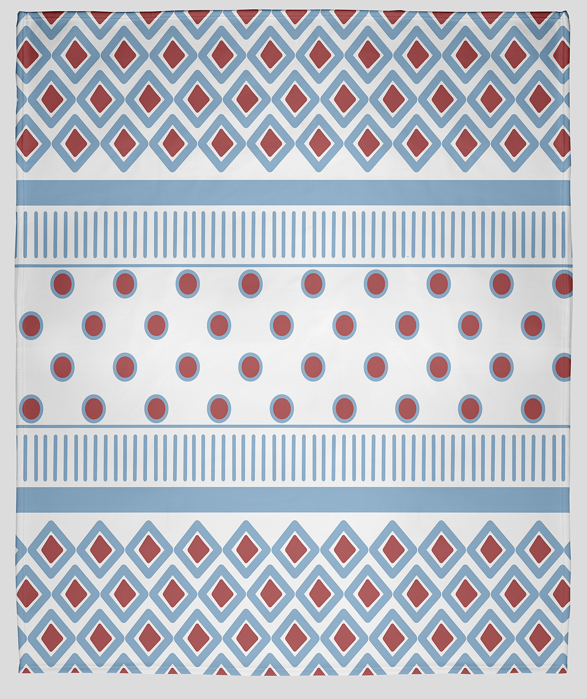 Simply Daisy Scrambled Prints Fleece Throw Blanket, Grey, Small Throw ...