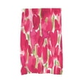 Simply Daisy's Tulip Blossom 16x25 inch Pink Floral Kitchen Towel ...