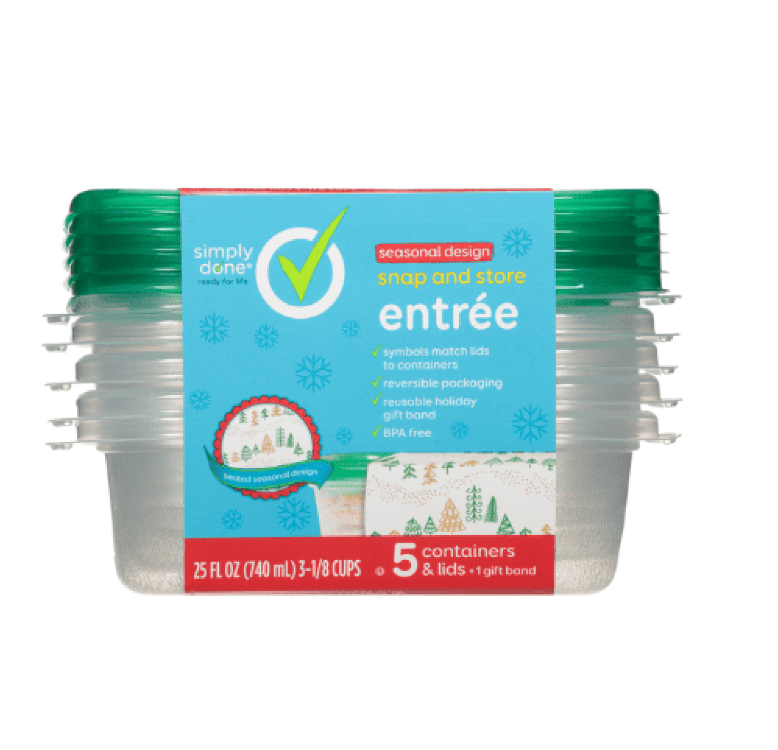 Simply Done Deep Dish Container - Walmart.com