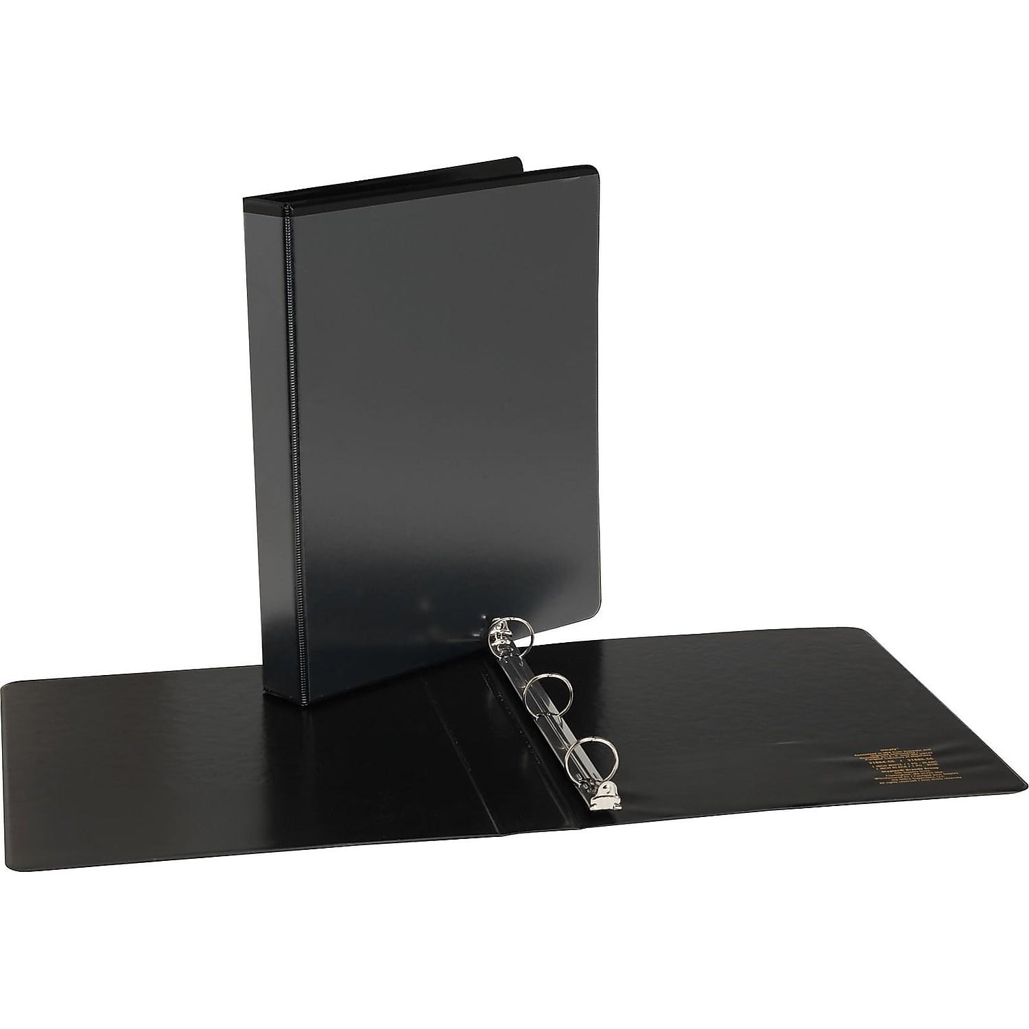 Staples Simply Economy 1/2" 3-Ring View Binders Black 24/Carton 23738 ...