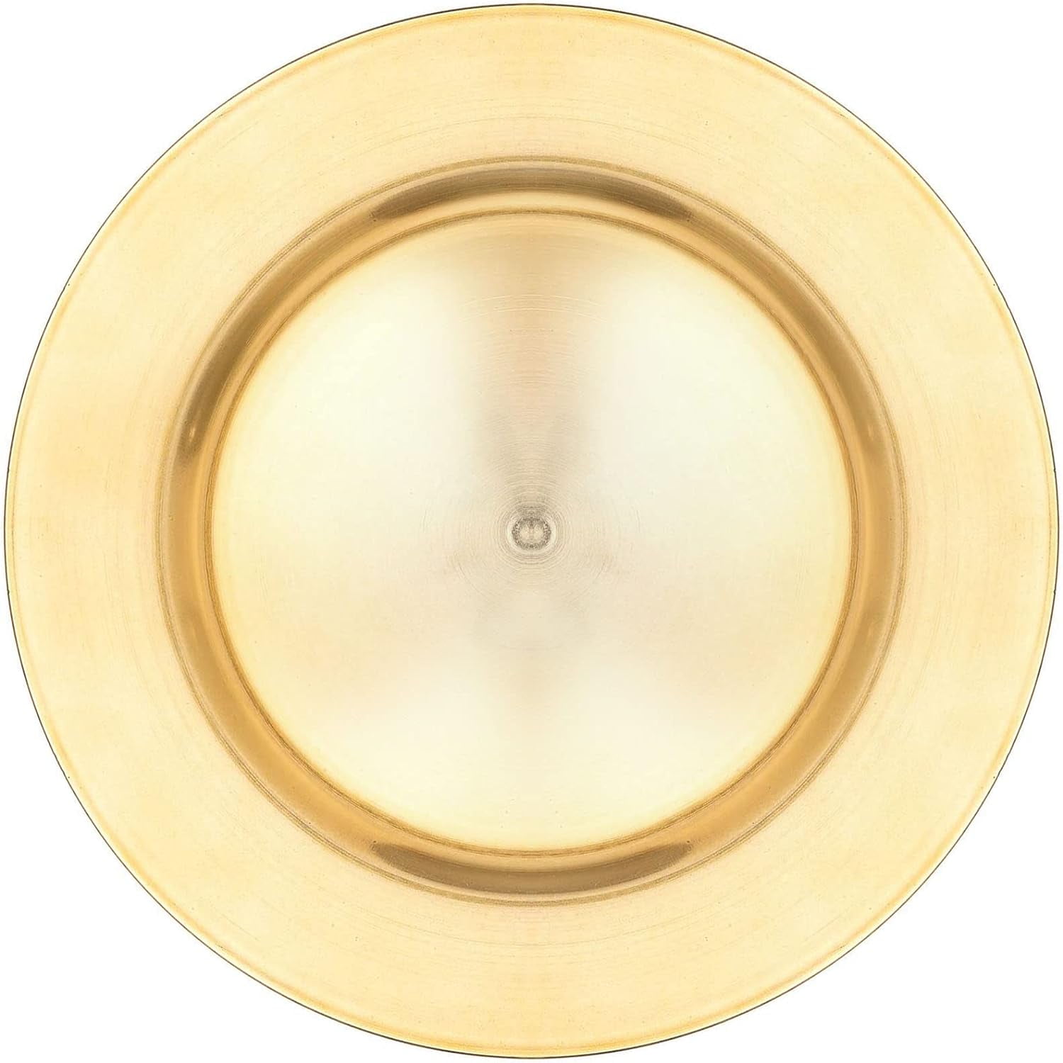Simply Elegant Flat Edge Plastic Charger Plate | Service Plate for ...