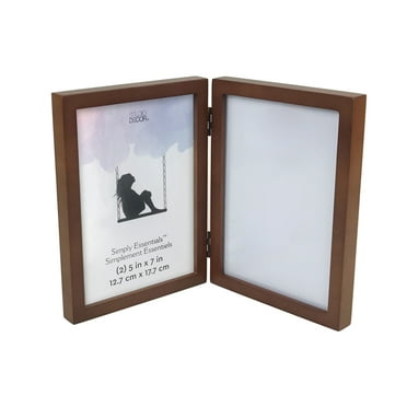 Mainstays 4x6 3-Opening Linear Gallery Collage Picture Frame, Black ...