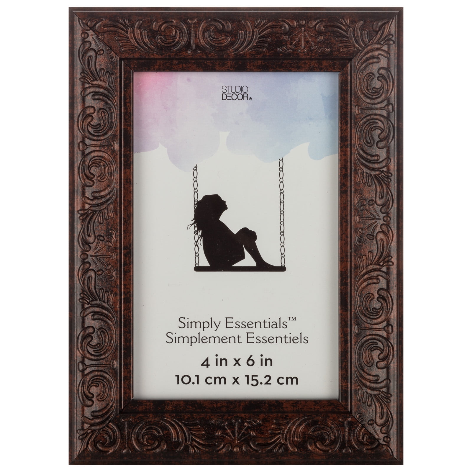 Simply Essentials™ Bronze Script Frame by Studio Décor® - Walmart.com