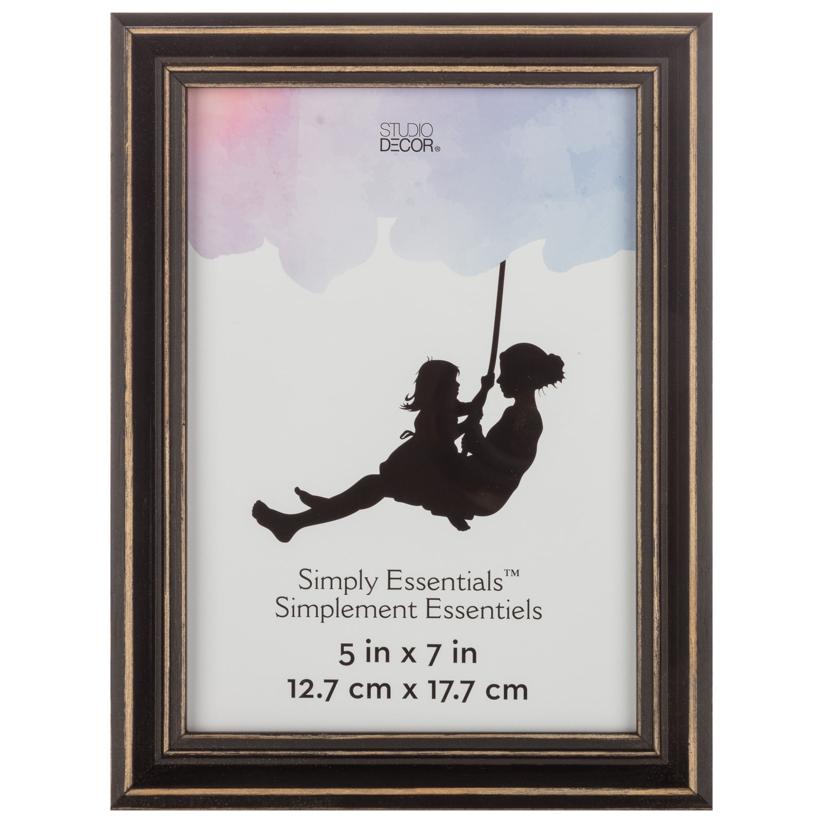 Simply Essentials™ Distressed Black Wood Frame by Studio Décor ...