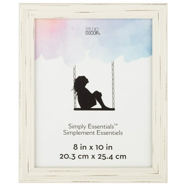 Langdon House 5x7 Photo Frames, Distressed White, Rustic Style Set of 6 ...