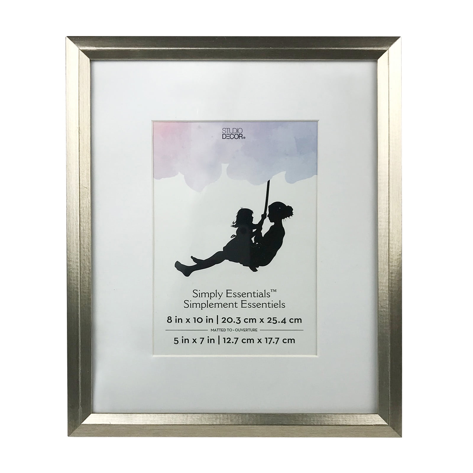 Simply Essentials™ Silver Foil Frame with Mat by Studio Décor ...