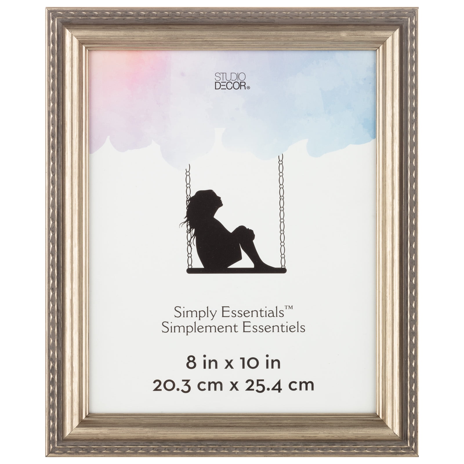 Simply Essentials™ Silver Scallop Edge Frame by Studio Décor® - Walmart.com