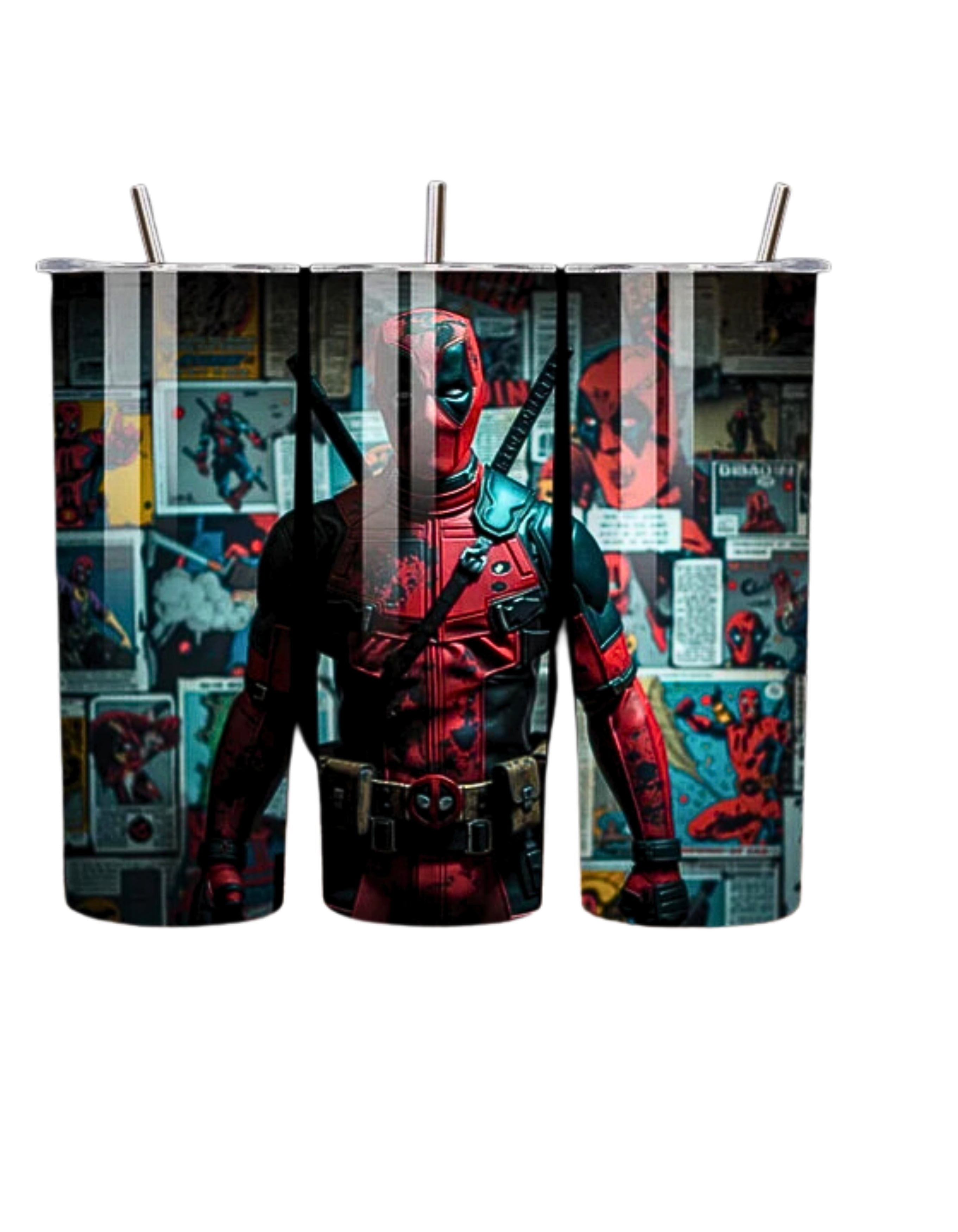 Simply Everyday Products Tumbler - Comic Hero 20oz Stainless Steel ...
