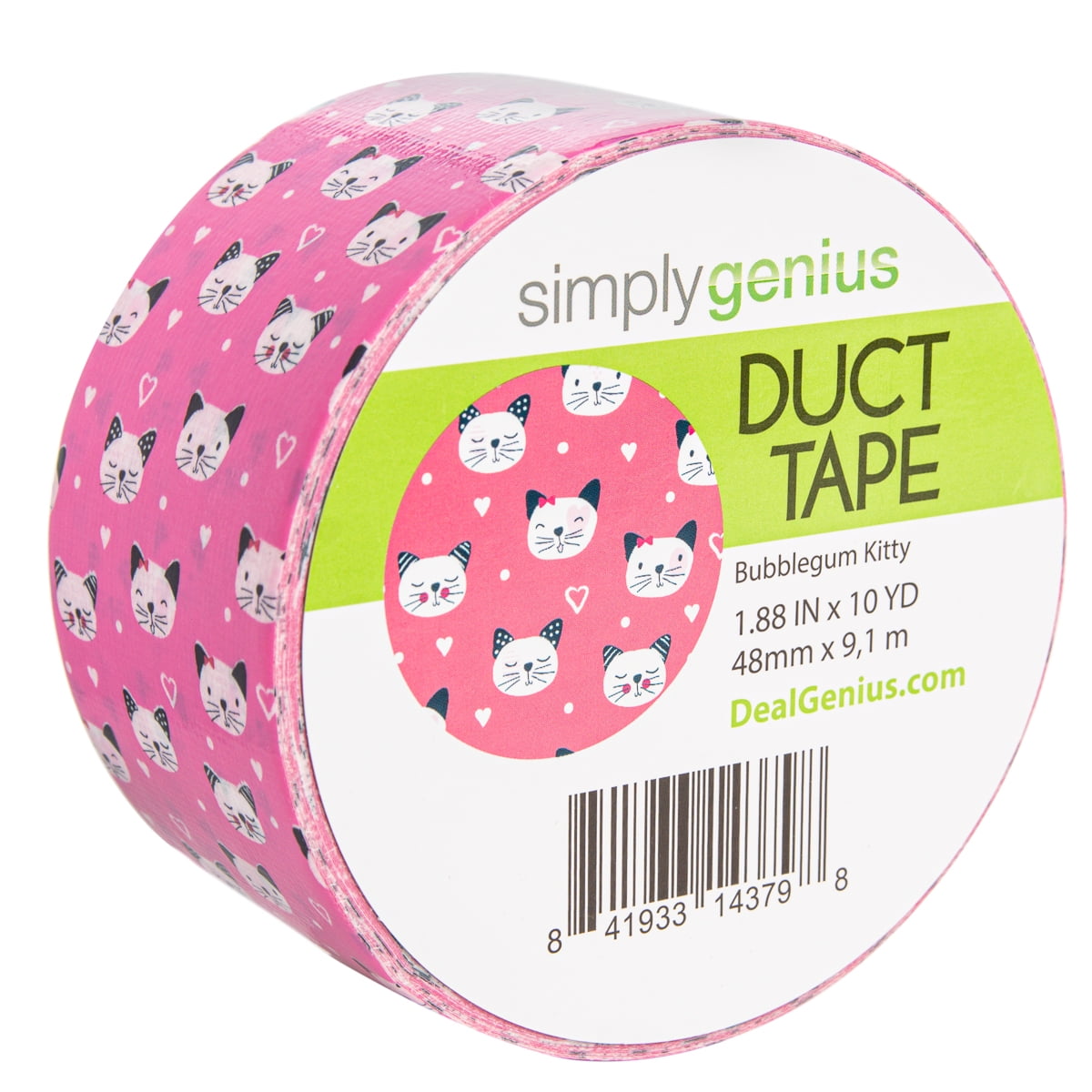Simply Genius Colorful Patterned Duct Tape Roll with Colors and ...