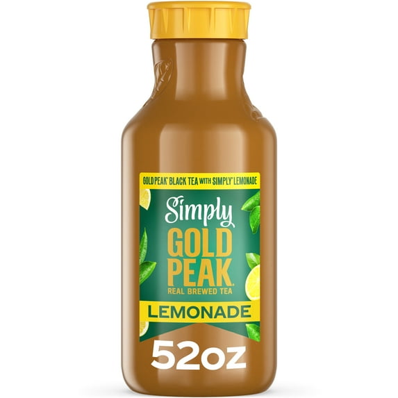 Simply Gold Peak Tea and Lemonade Bottle, 52 fl oz - Walmart.com