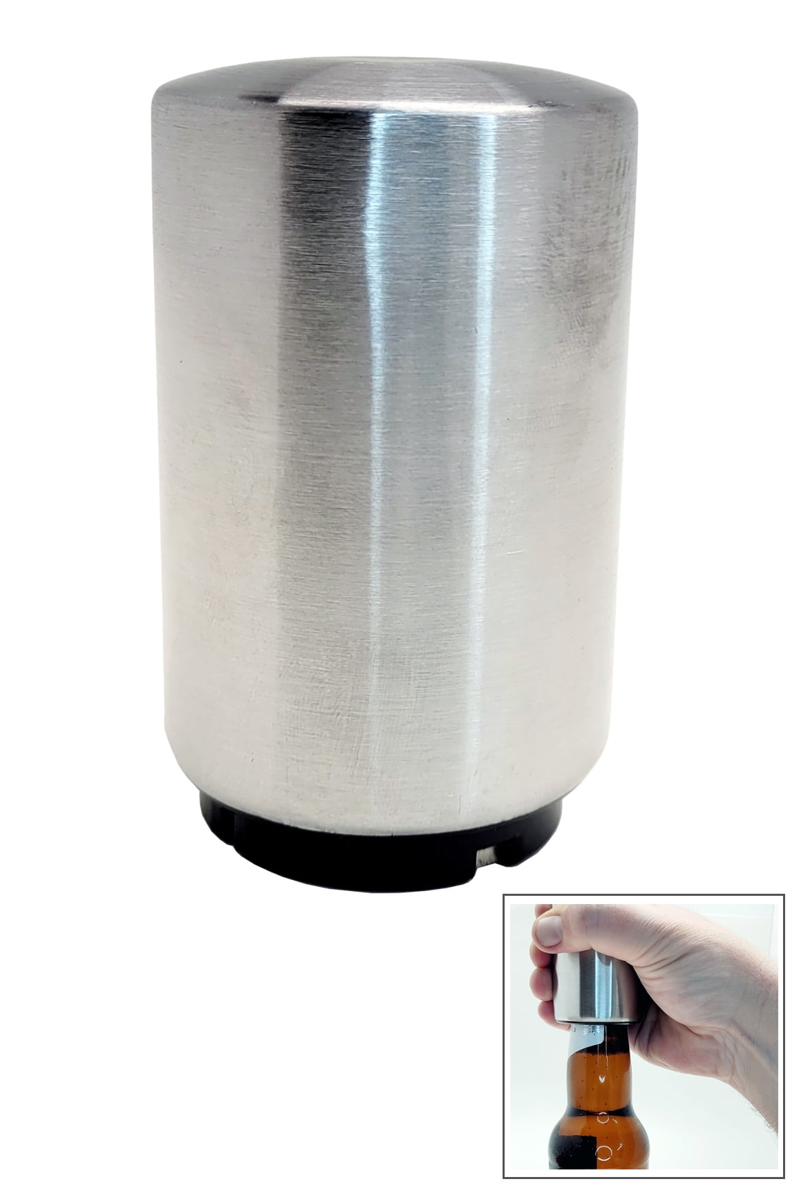 Simply Good Push To Pop Bottle Opener - Stainless Steel with Magnet ...