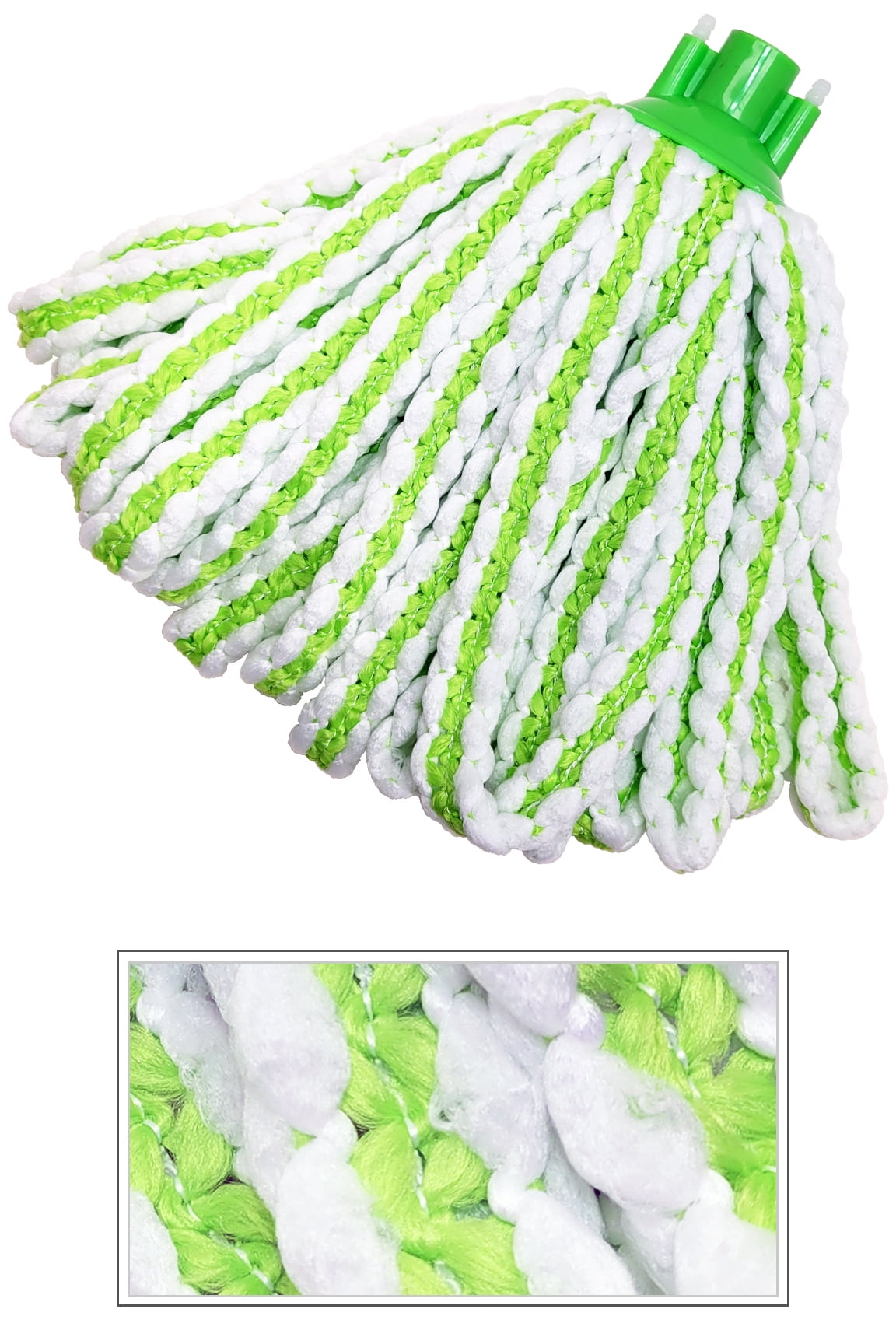 Simply Good Replacement Mop Head - Viscose Microfiber Strings With a ...