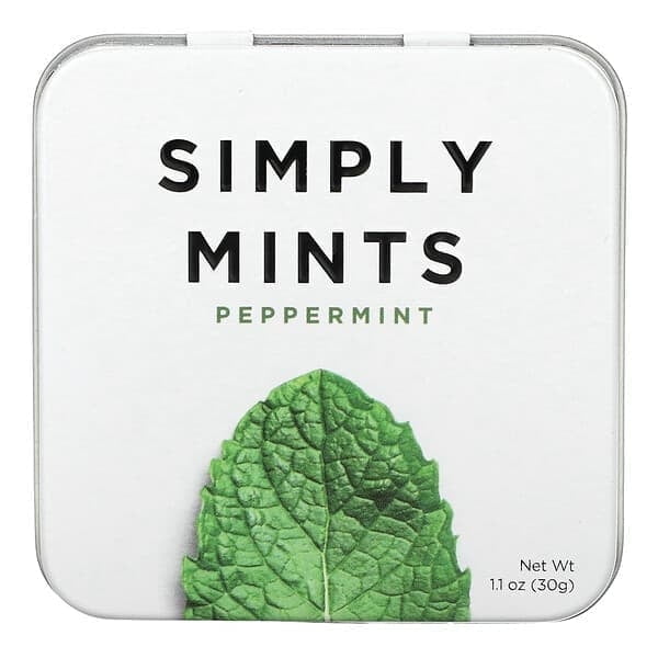 Simply Gum, Mints, Peppermint, 1.1 oz - Walmart.com