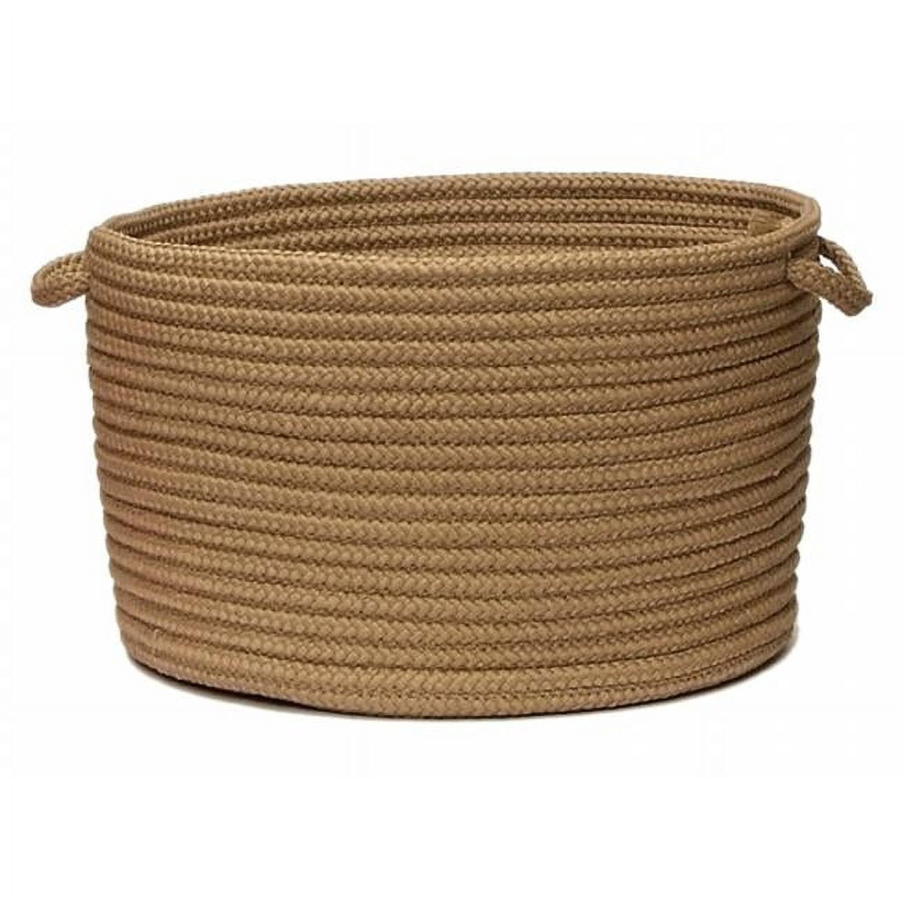 Simply Home Solid - Cafe Tostado 24in.x14in. Utility Basket - Walmart.com