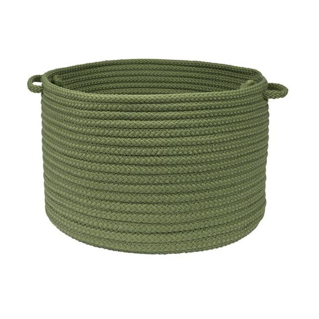Simply Home Solid - Moss Green 18 in. x 12 in. Utility Basket - Walmart.com