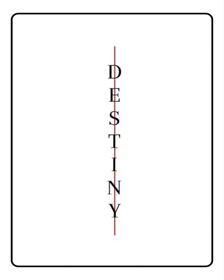 Simply Inked Destiny Temporary Tattoo Designer Temporary Tattoo for All Size 25 in x 4 in ...