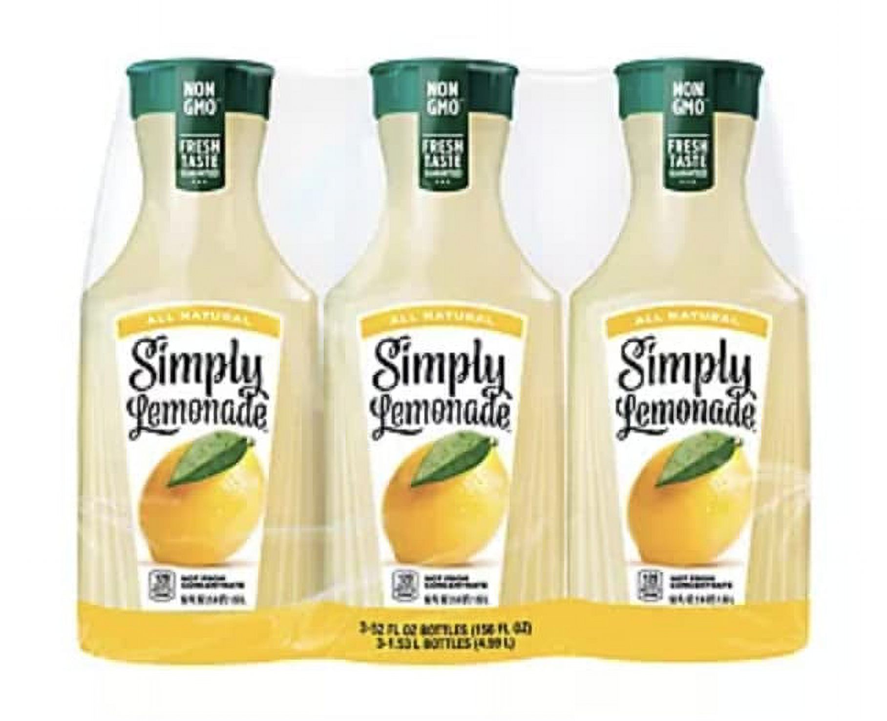 Simply Lemonade 6 Bottles ( Total 312 Fl Oz ) - Walmart.com