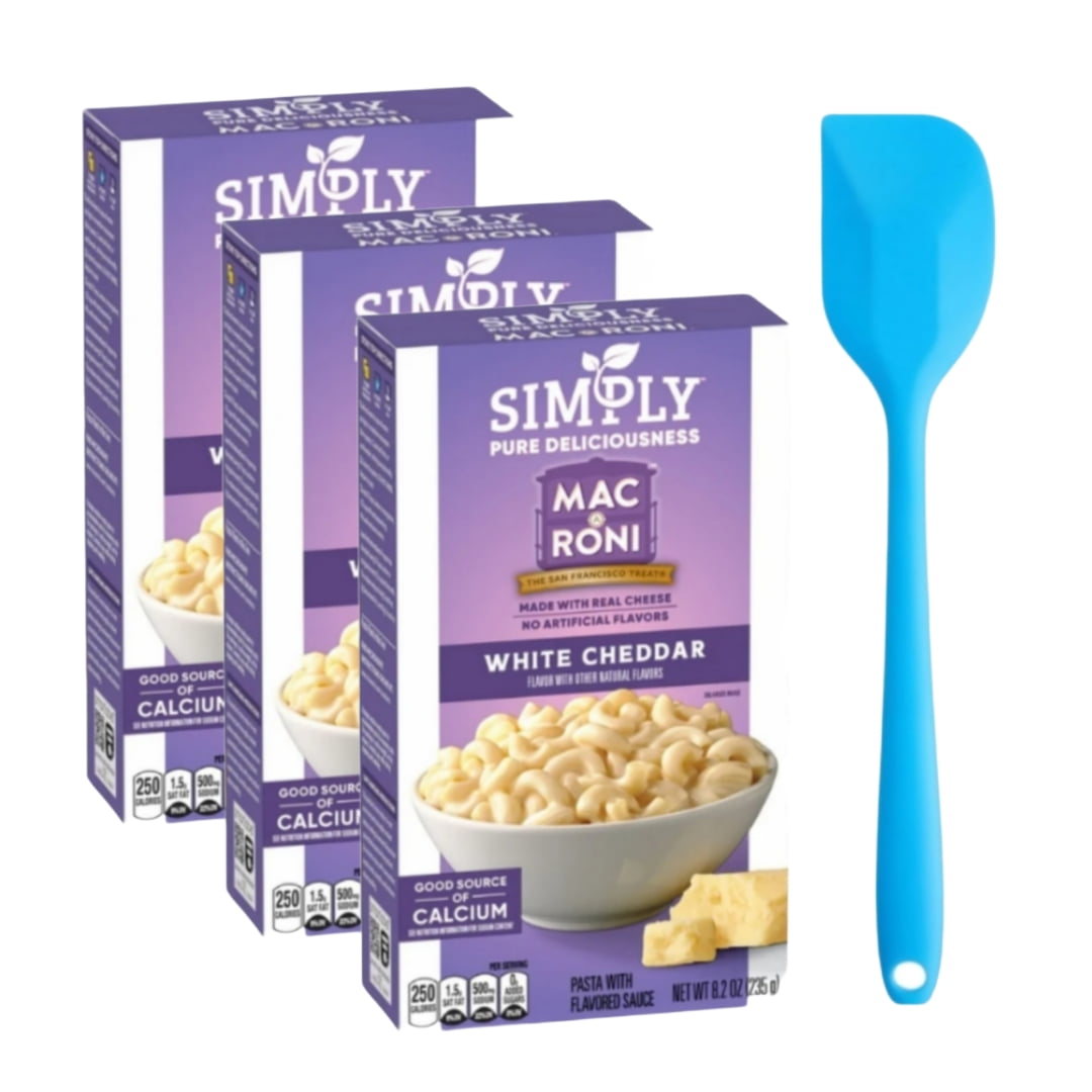 Simply Mac a Roni Pure Delicious Macroni, White Cheddar Flavor 8.2 oz ...