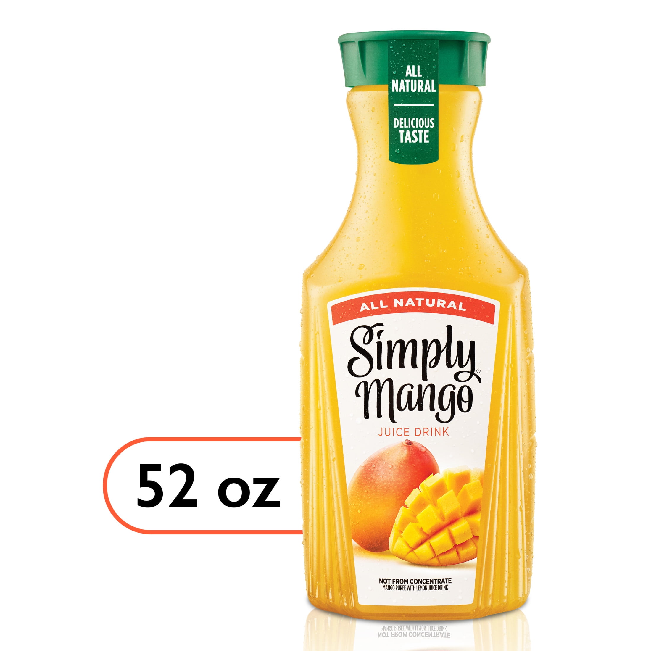 Simply Mango Bottle, 52 fl oz - Walmart.com