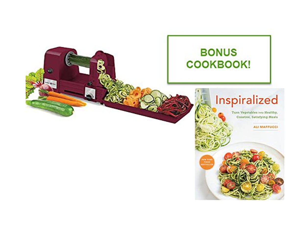 Simply Ming Automatic 4-in-1 Power Spiralizer with Easy Design Plus ...