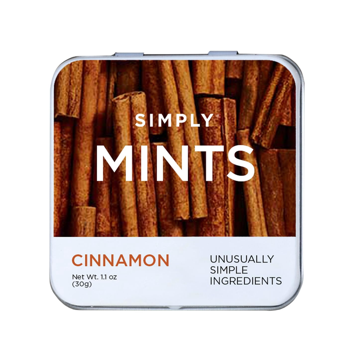 Simply Mints | Cinnamon MZF22 Breath Mints | Pack of Six (180 Pieces ...