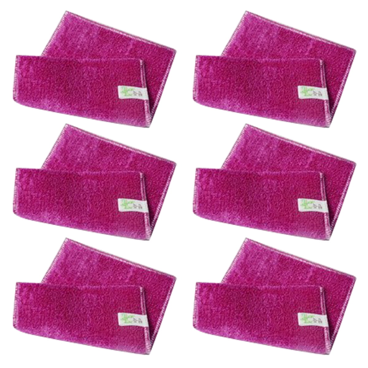 Simply Natural Wood Fiber Cloth,6 Pack Dish Cloths,Odor Free Dish ...