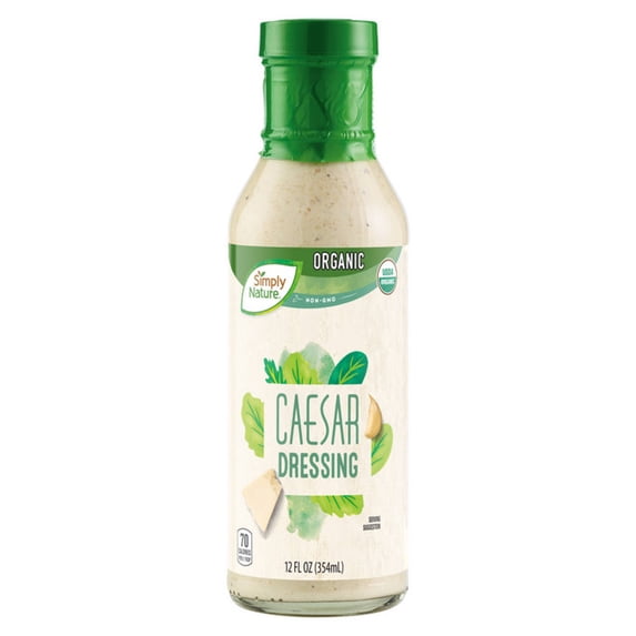 Simply Nature Organic Caesar Dressing, 12 fl oz - Walmart.com