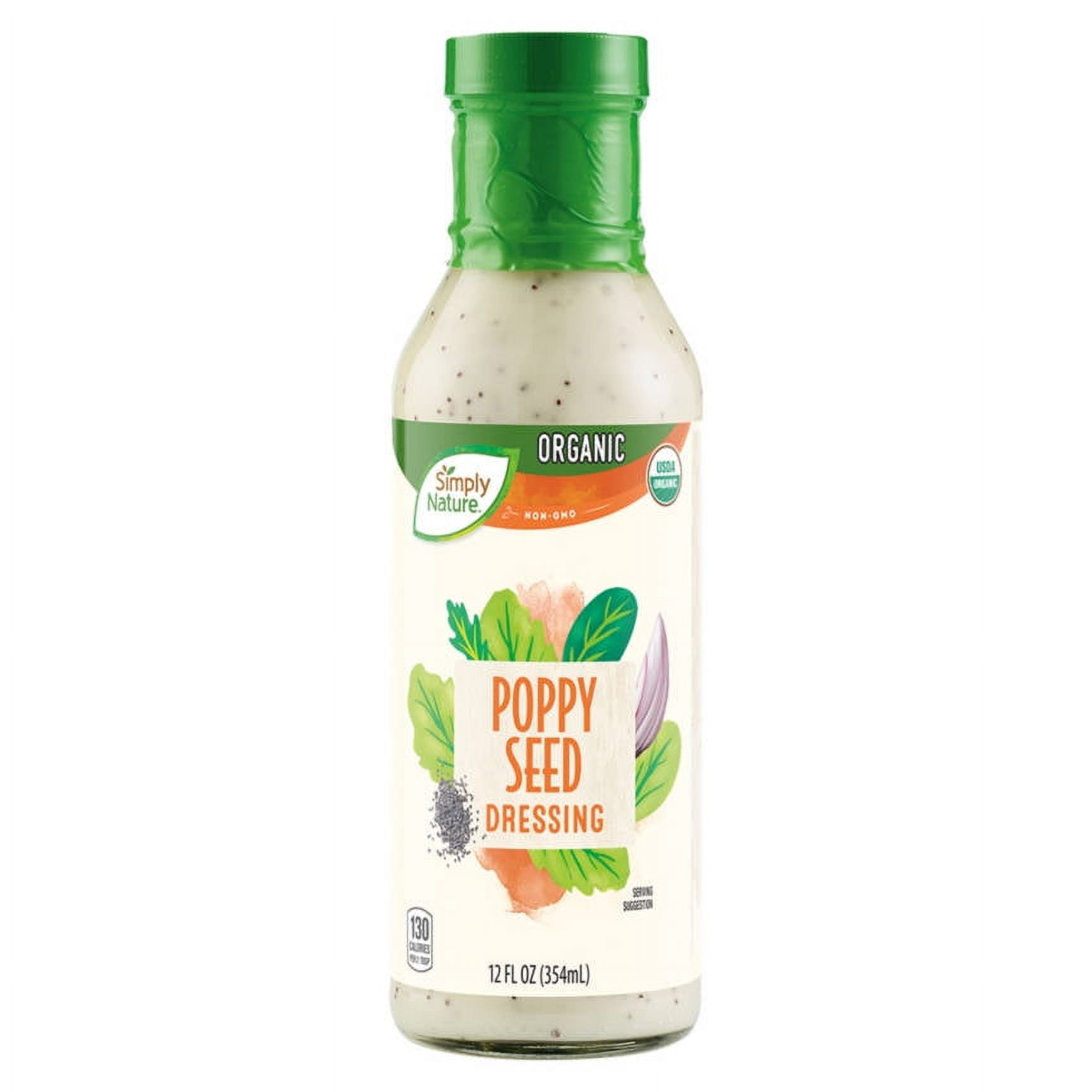 Simply Nature Organic Poppyseed Dressing, 12 fl oz - Walmart.com