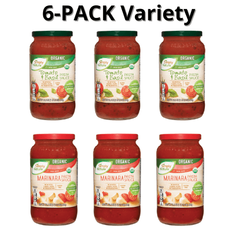 Simply Nature Pasta Sauce Variety 6-Pack,23.5oz - Walmart.com