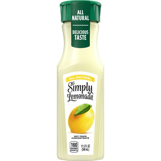 Simply Non-GMO, All-Natural, Fresh Taste Lemonade Juice, 11.5oz Kosher ...
