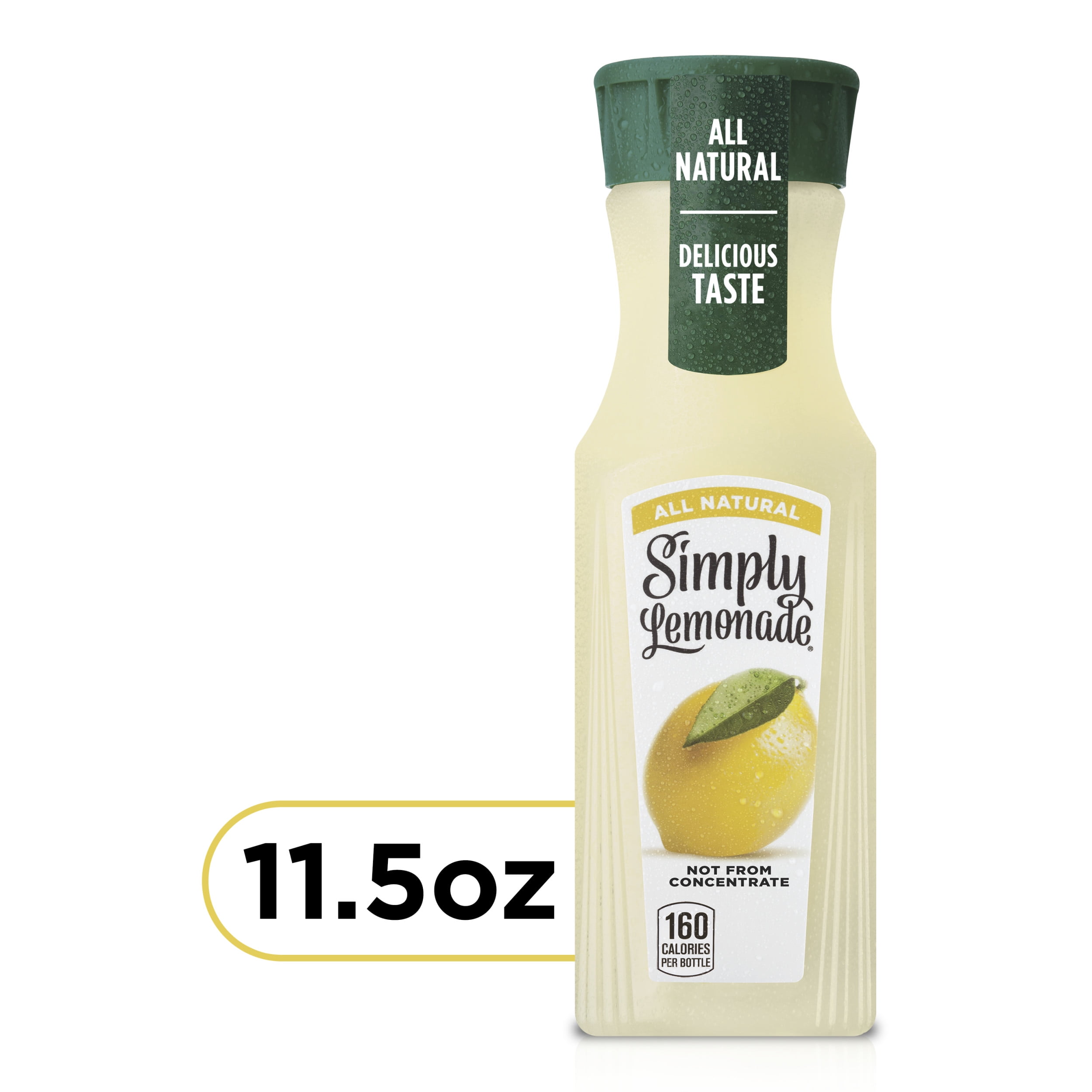 Simply Non GMO All Natural Lemonade Juice, 11.5 fl oz Bottle - Walmart.com