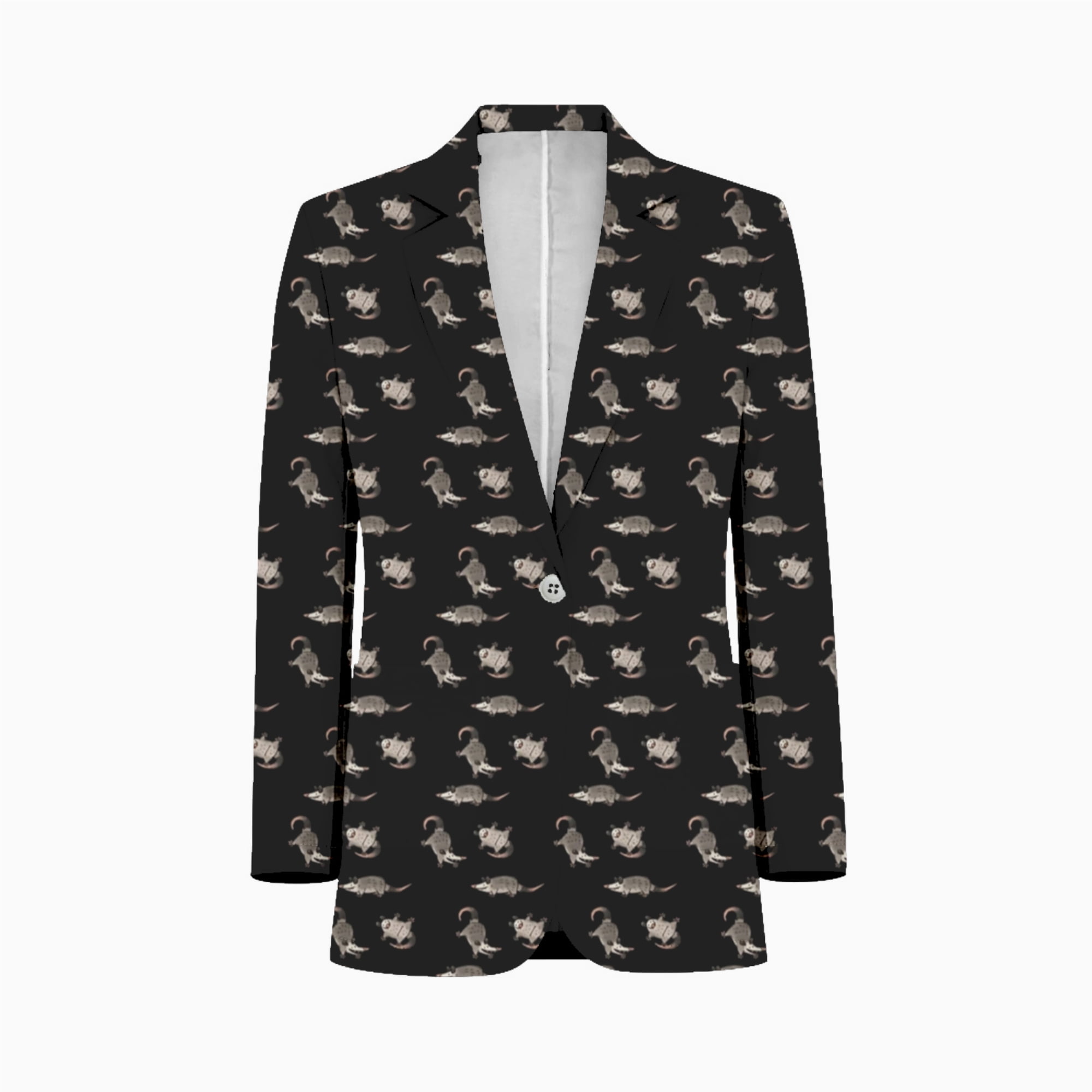 Simply Opossum Customized Men's Suits full man Shawl Collar Gentleman ...