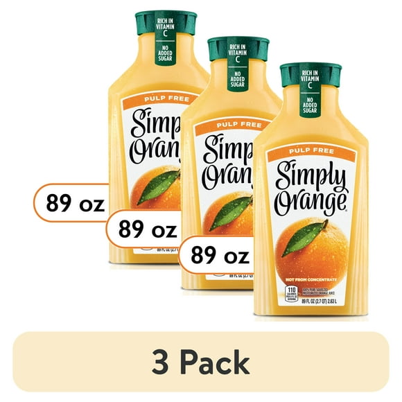 Simply Orange Juice in Orange Juice - Walmart.com
