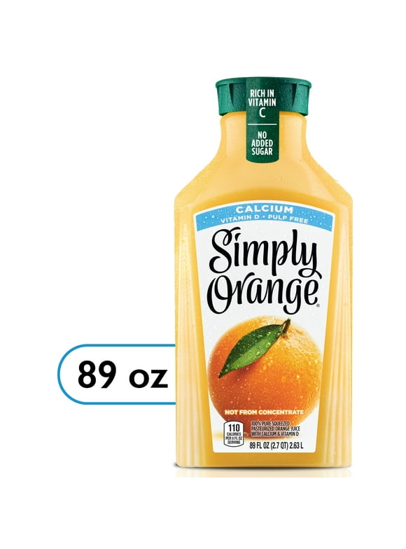 Simply Orange Juice in Orange Juice - Walmart.com