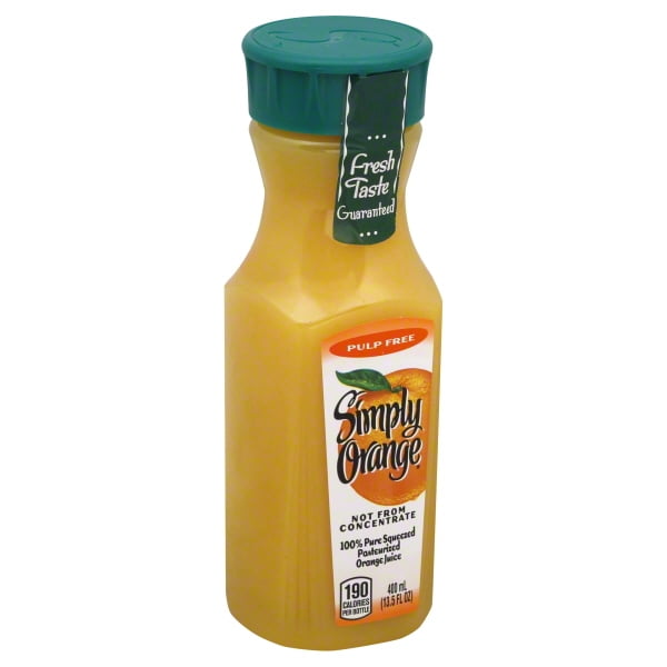 Simply Orange Juice Simply Orange Orange Juice, 13.5 oz - Walmart.com