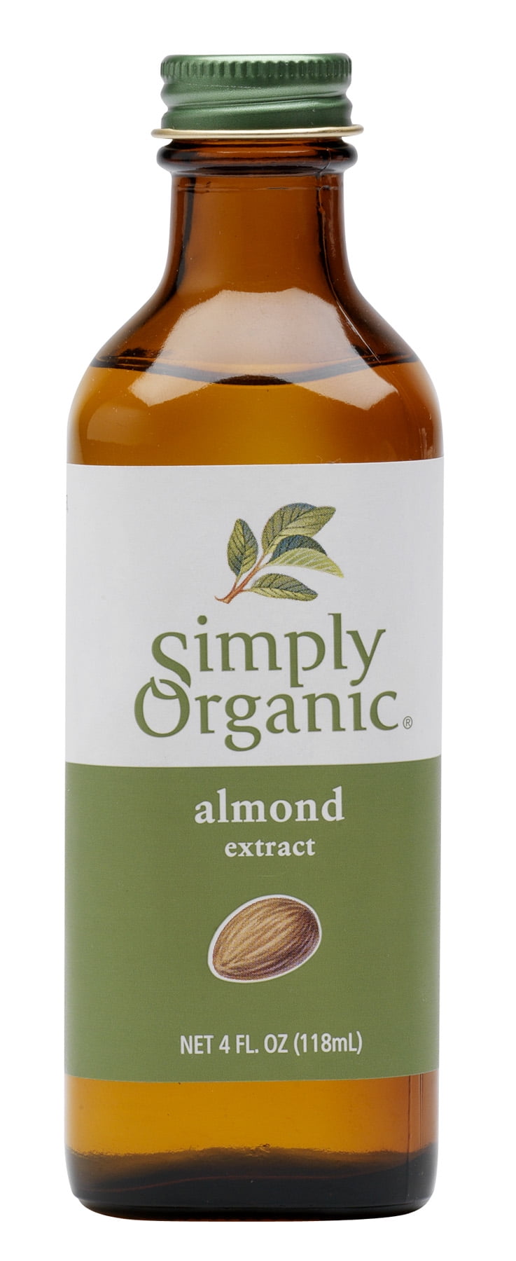 Simply Organic Almond Extract for Baking, Nut Flavoring Spice, 4 fl. oz ...