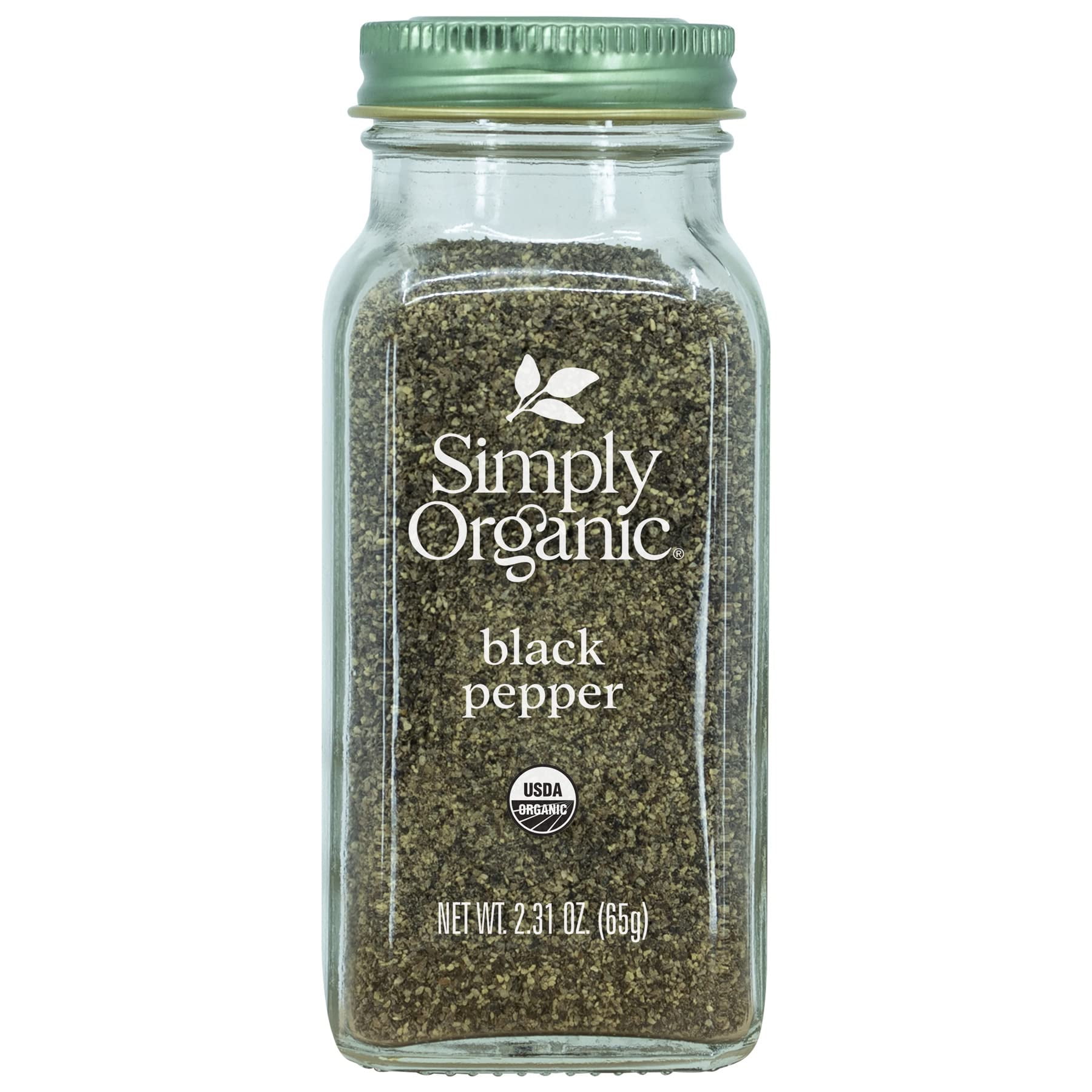 Simply Organic Black Pepper ESF27 Medium Grind, 2.31 Oz - Walmart.com