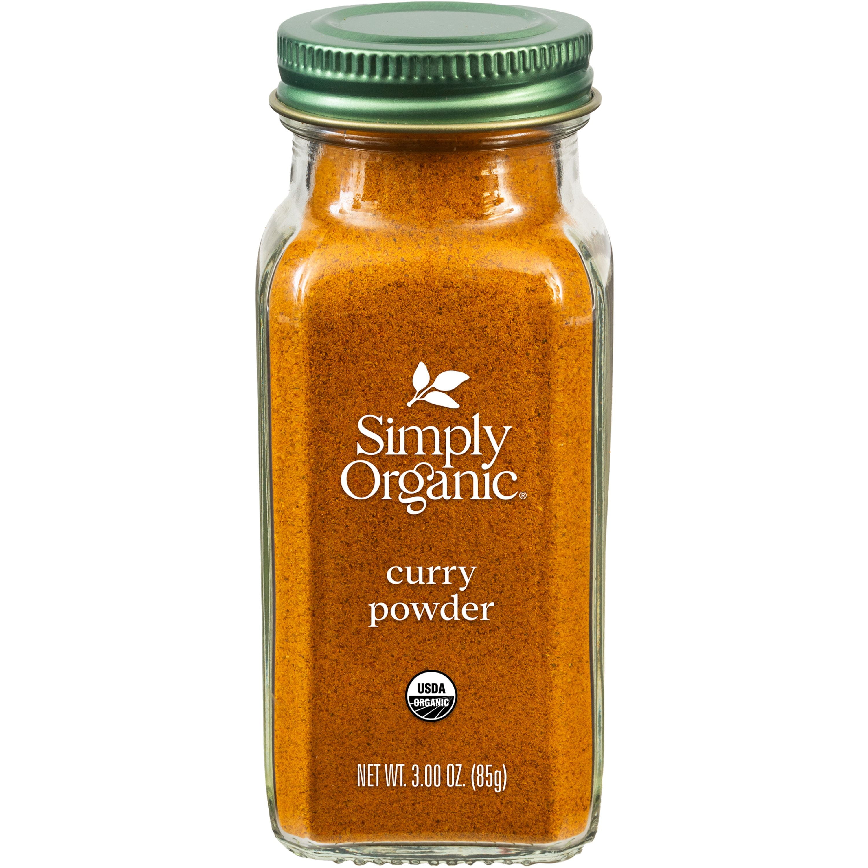 Simply Organic Sweet Blend of Mixed Spices Curry Powder, 3 oz Bottle ...