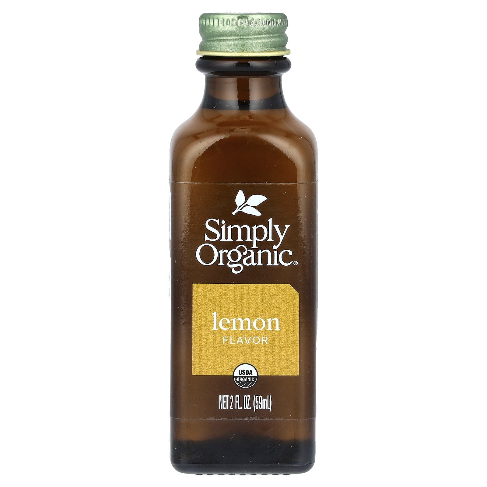 Simply Organic Lemon Flavor Certified Organic, 2 Oz Container - Walmart.com