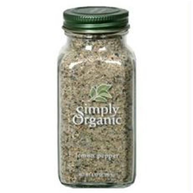 Simply Organic Lemon Pepper Certified Organic 6x3.17oz - Walmart.com
