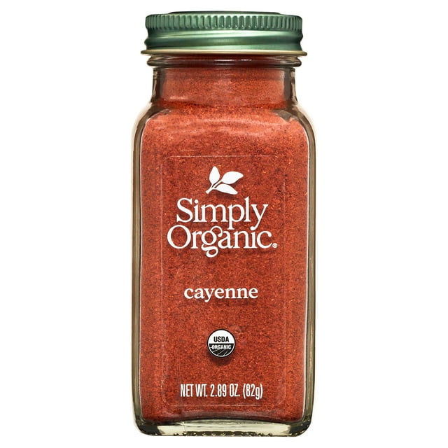 Simply Organic, Ground Cayenne Pepper Powder, Mexican Spice, Certified ...