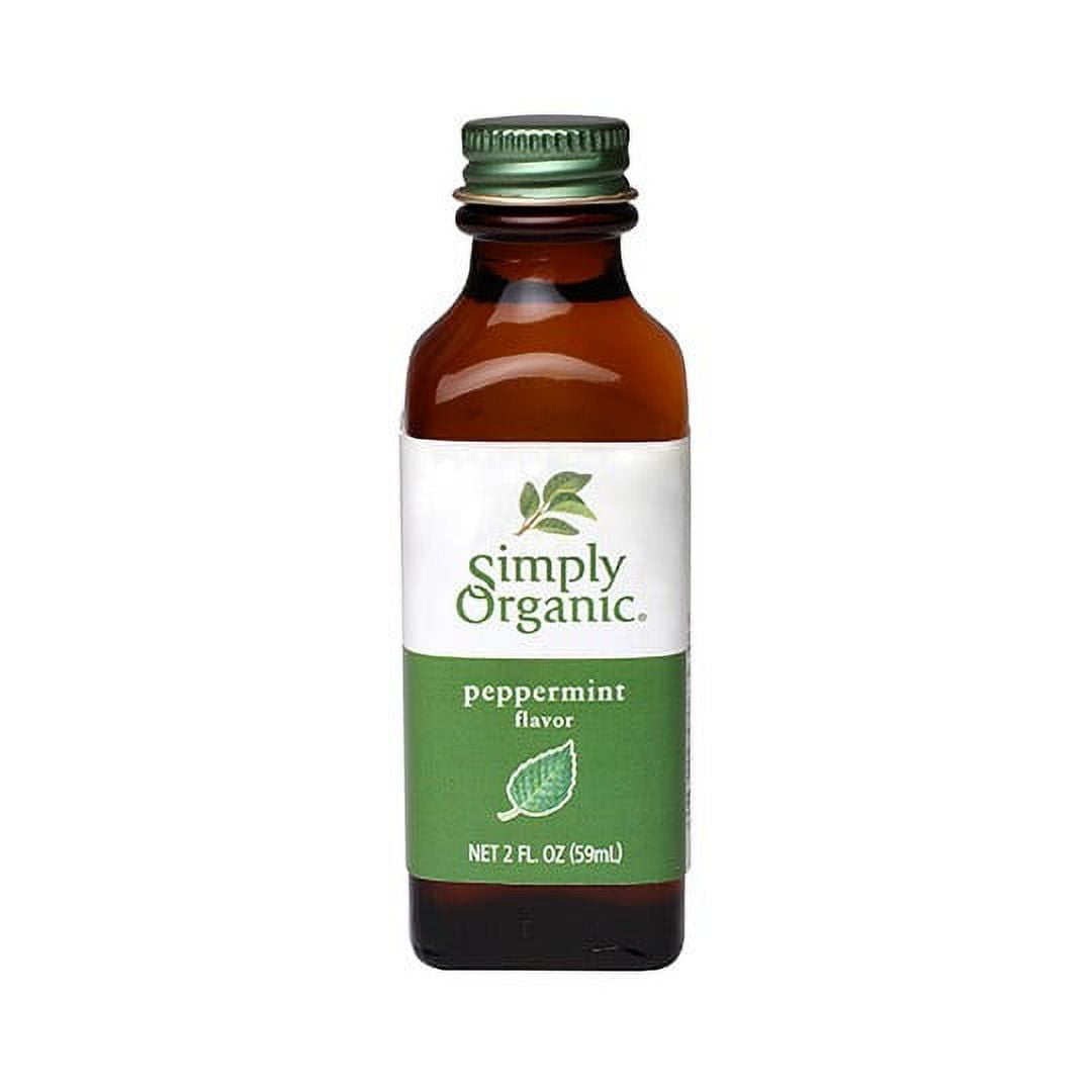 Simply Organic Peppermint Flavor, 2 fl. oz. - Walmart.com