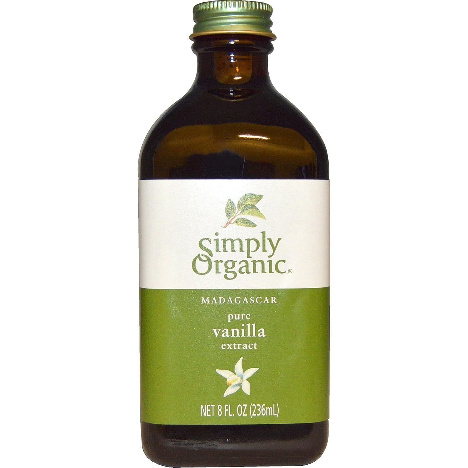 Simply Organic, Pure Vanilla Extract, Madagascar, 8 fl oz (236 ml ...