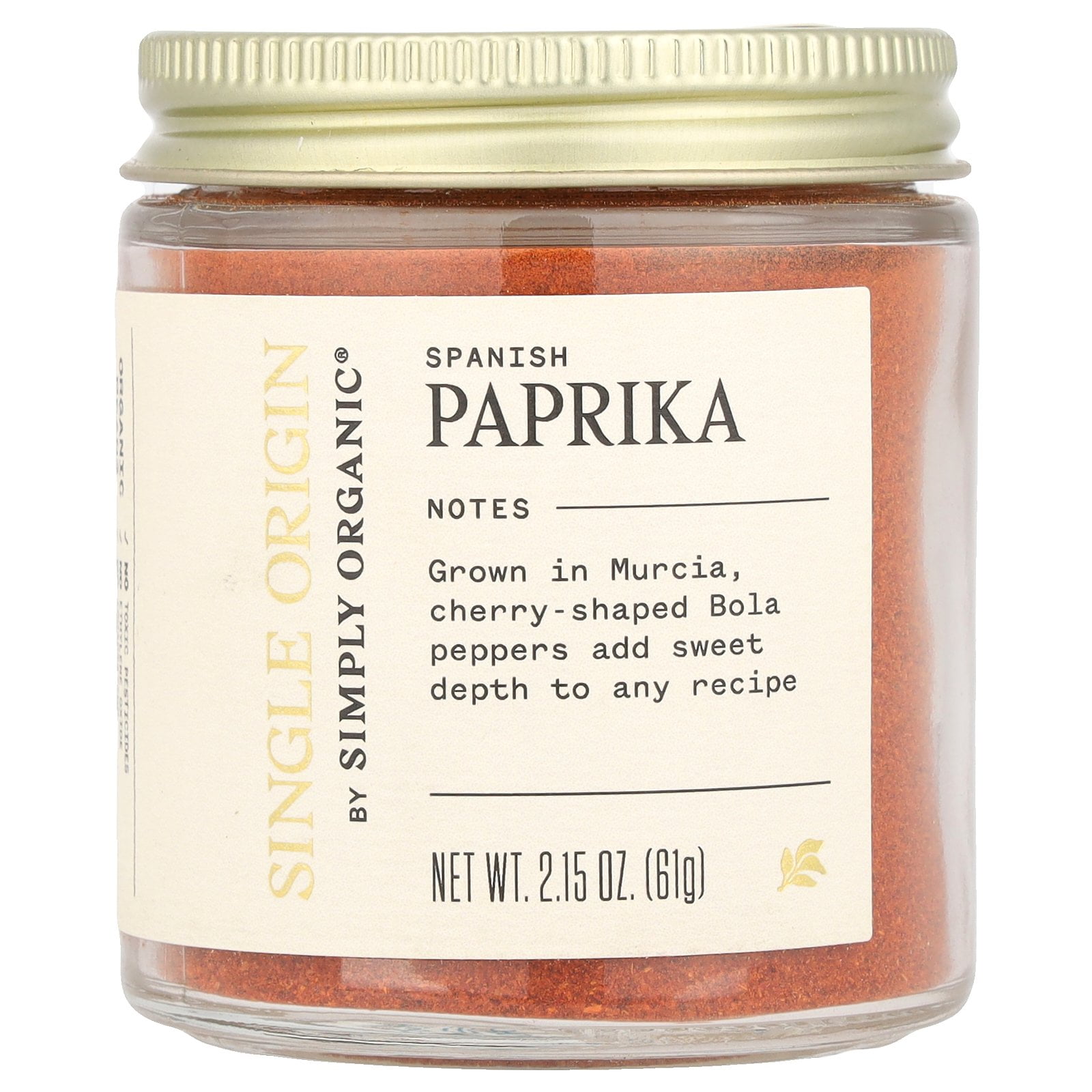 Simply Organic Single Origin Spanish Paprika, 2.15 oz. - Walmart.com