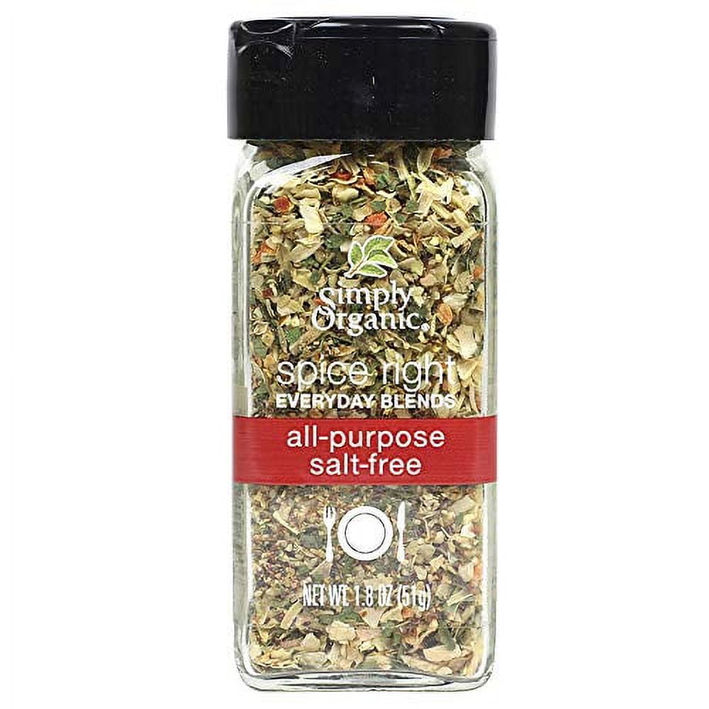 Simply Organic Spice Right .. .. Everyday Blends All-Purpose .. Salt ...