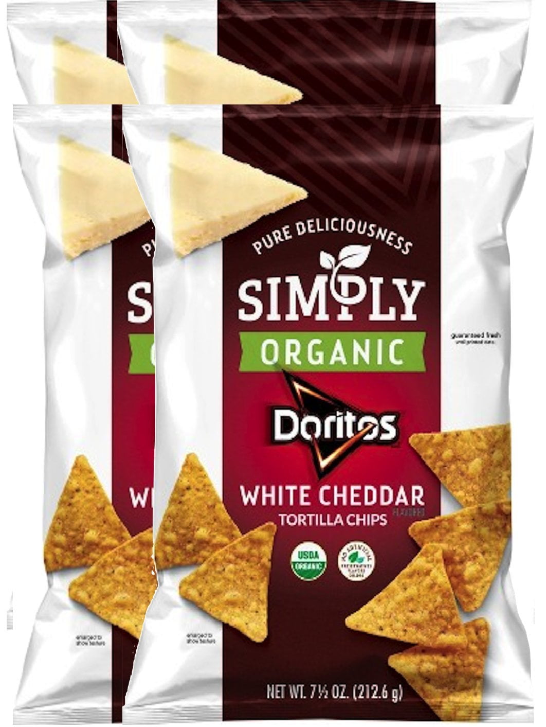 Simply Organic White Cheddar Tortilla Flavored Chips Limited edition ...